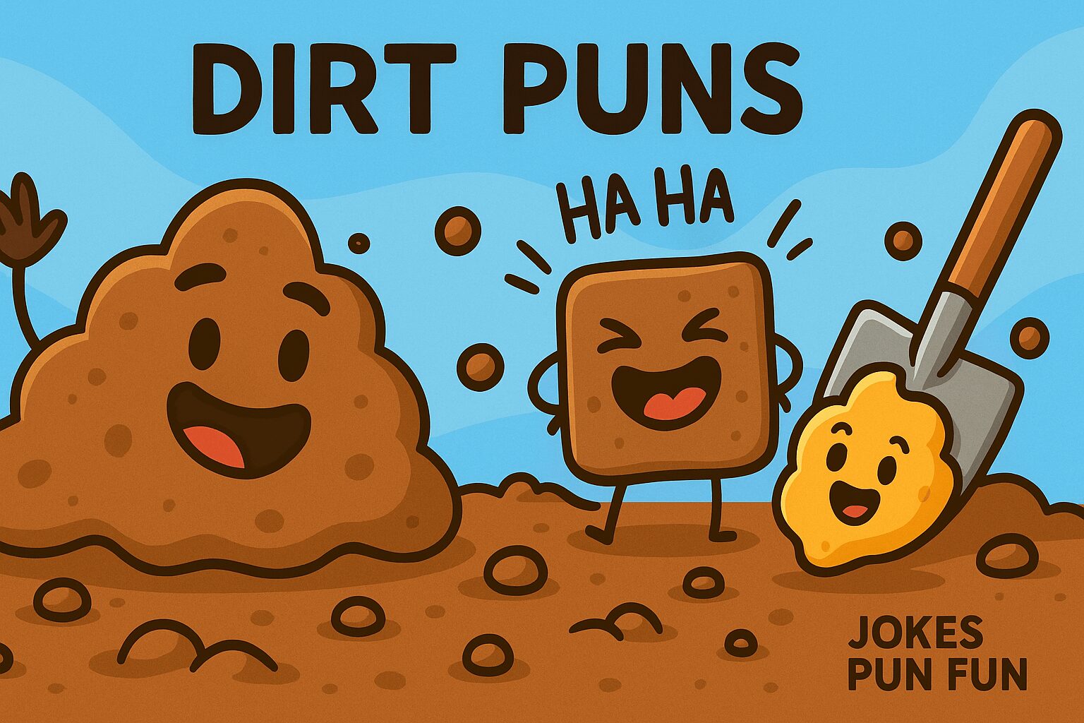 85+ Dirt Puns That Will Leave You Laughing in the Mud