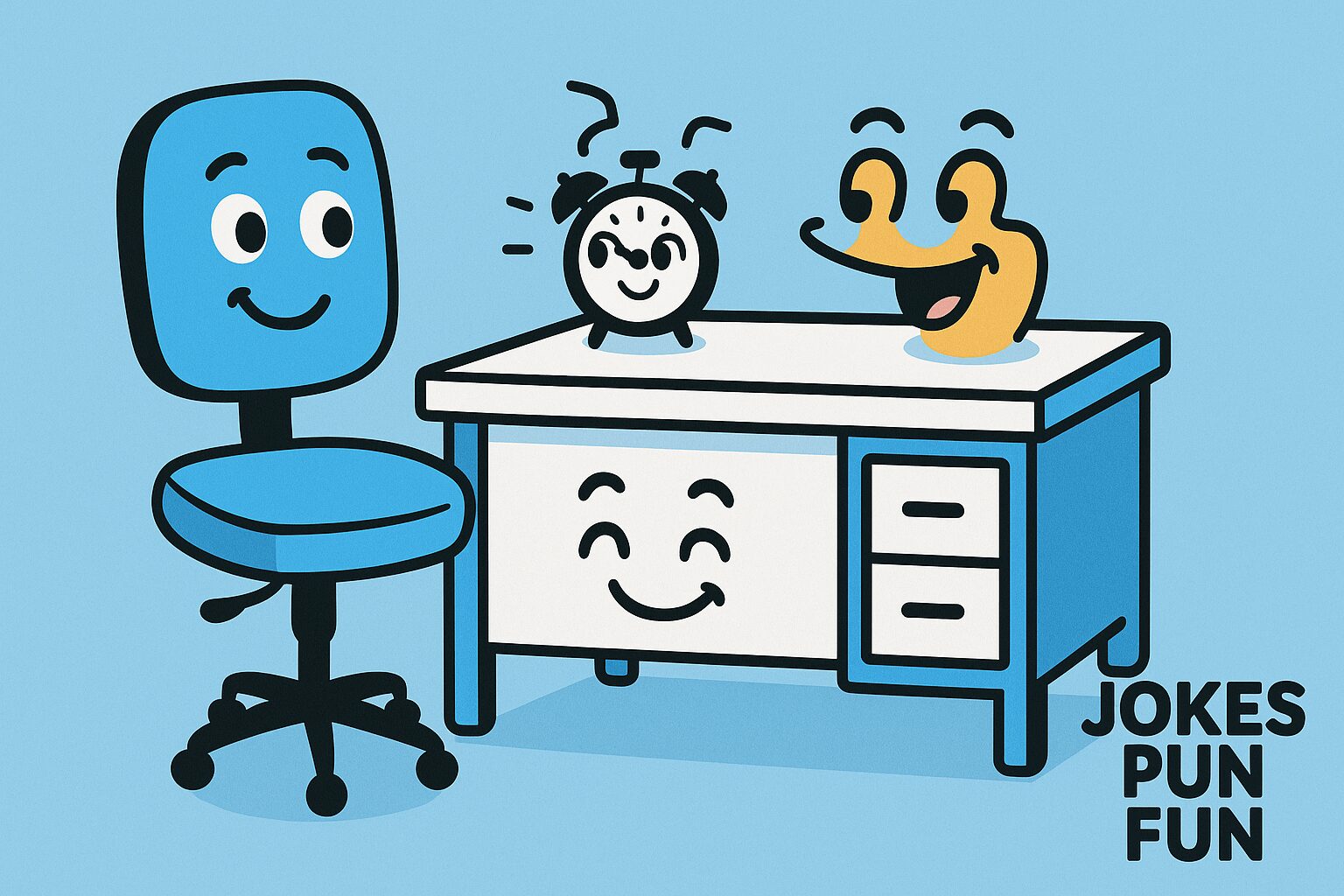 78+ Hilarious Desk Puns for Every Workday Mood