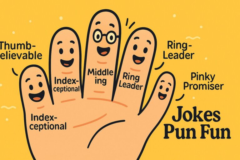 85+ Funny Finger Puns That Will Make You Laugh