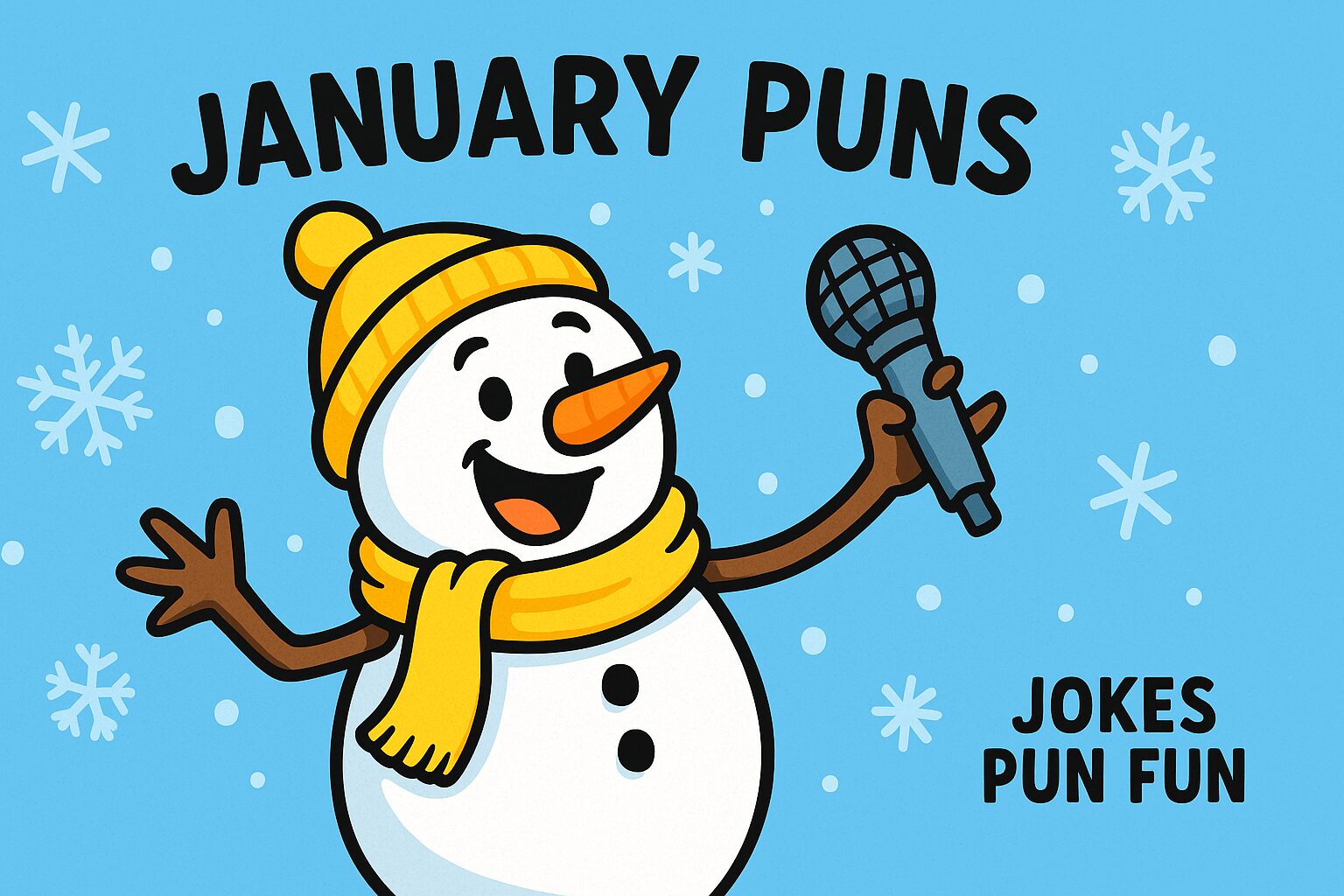85+ January Puns That Will Make You Laugh Through the Chill