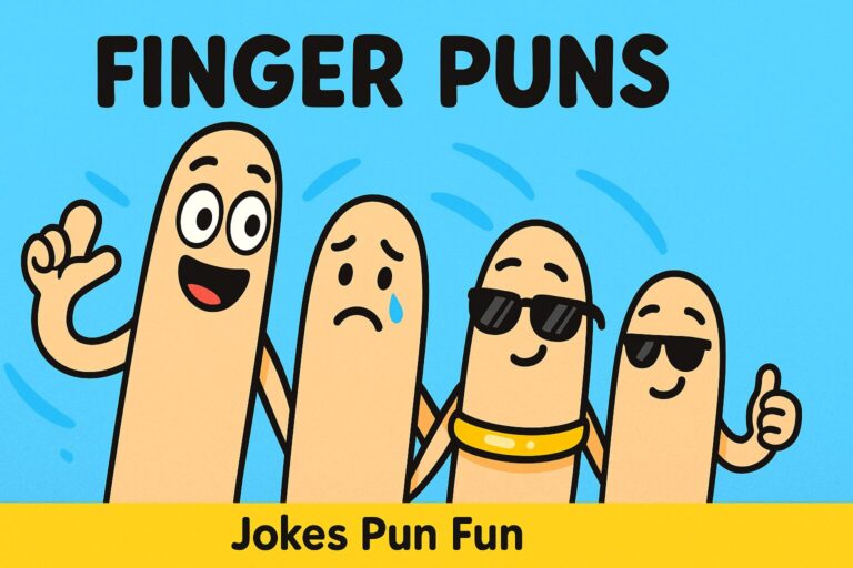 85+ Funny Finger Puns That Will Make You Laugh