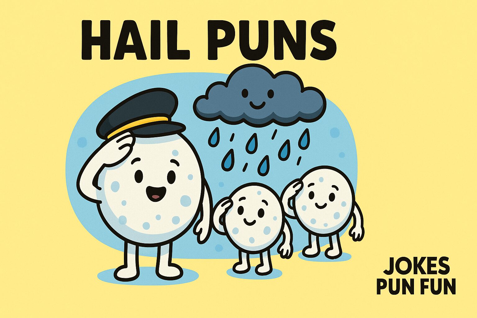 77+ Hail Puns That Will Have You Laughing Through the Storm