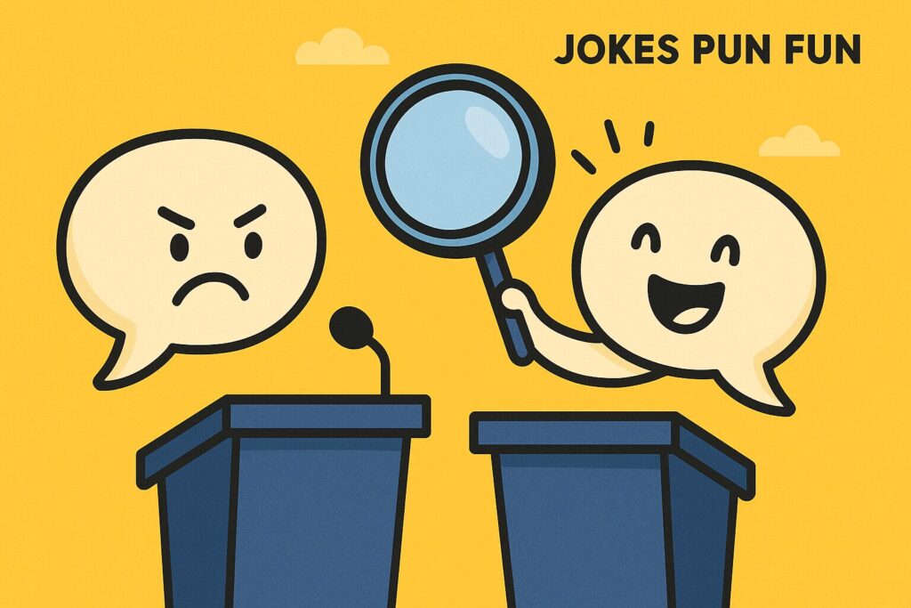 99+ Debate Puns That Bring Wit and Humor to Every Argument