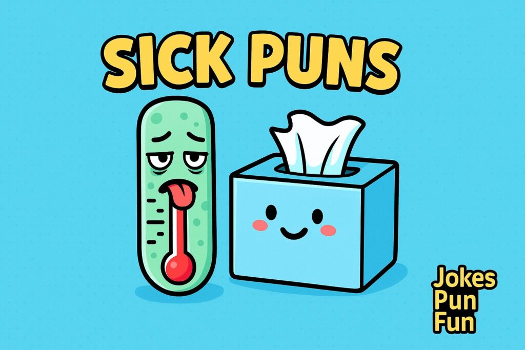 95+ Sick Puns Funny Jokes to Brighten Your Sick Days
