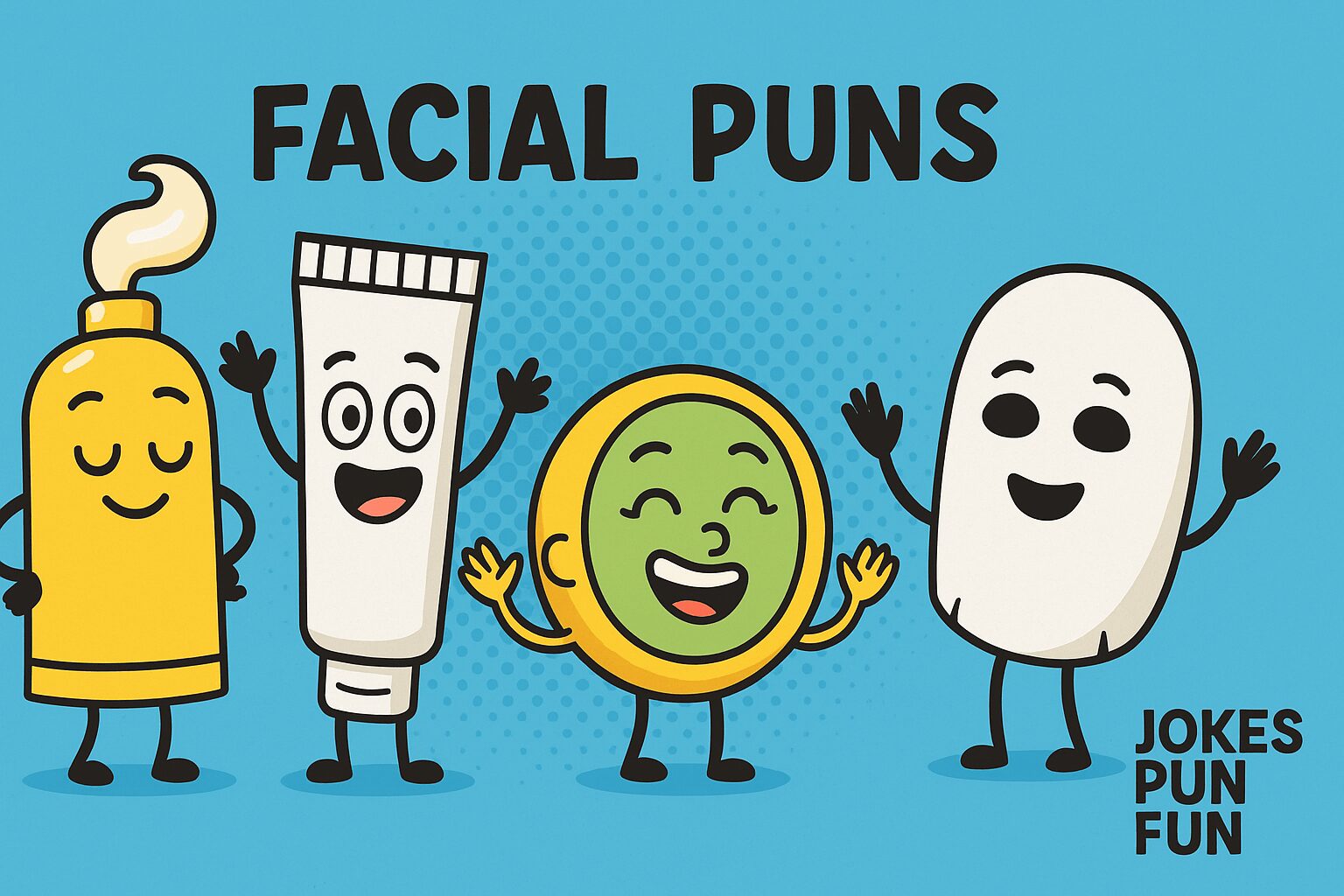 Smile Wide with 76+ These Hilarious Facial Puns