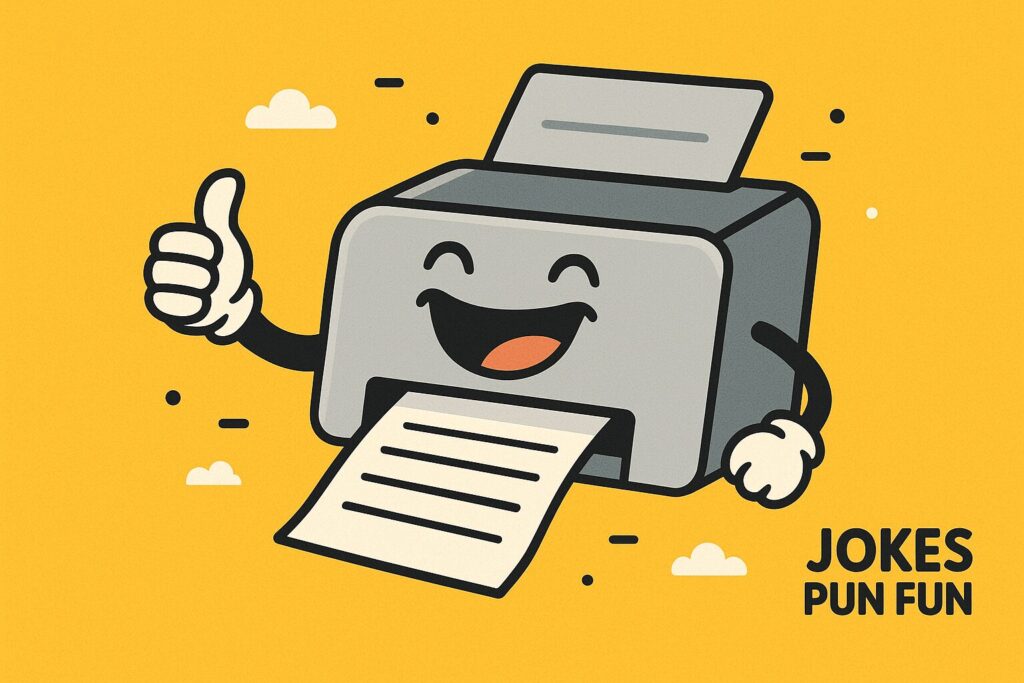 100+ Printer Puns Funnier Than a Jam at Full Speed