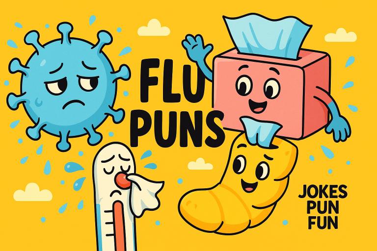 80+ Flu Puns That Will Make You Laugh Through the Sniffles