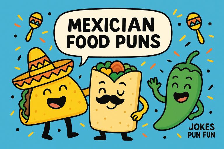 80+ Mexican Food Puns That Will Spice Up Your Day