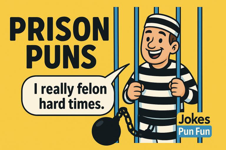 55+ Prison Puns to Unlock Your Laughs - Hilarious Jail Humor