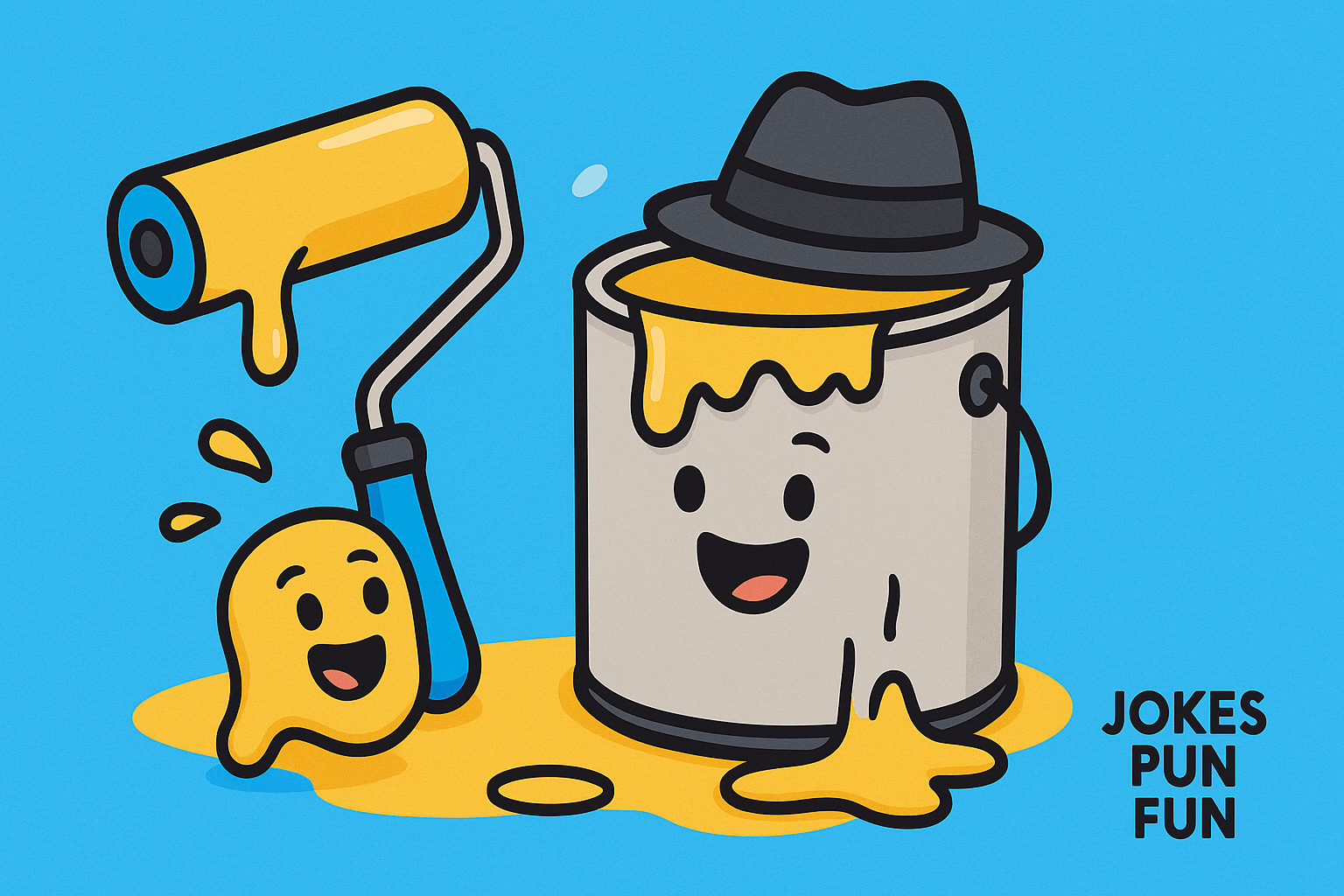 140+ Hilarious Paint Puns to Brighten Your Day