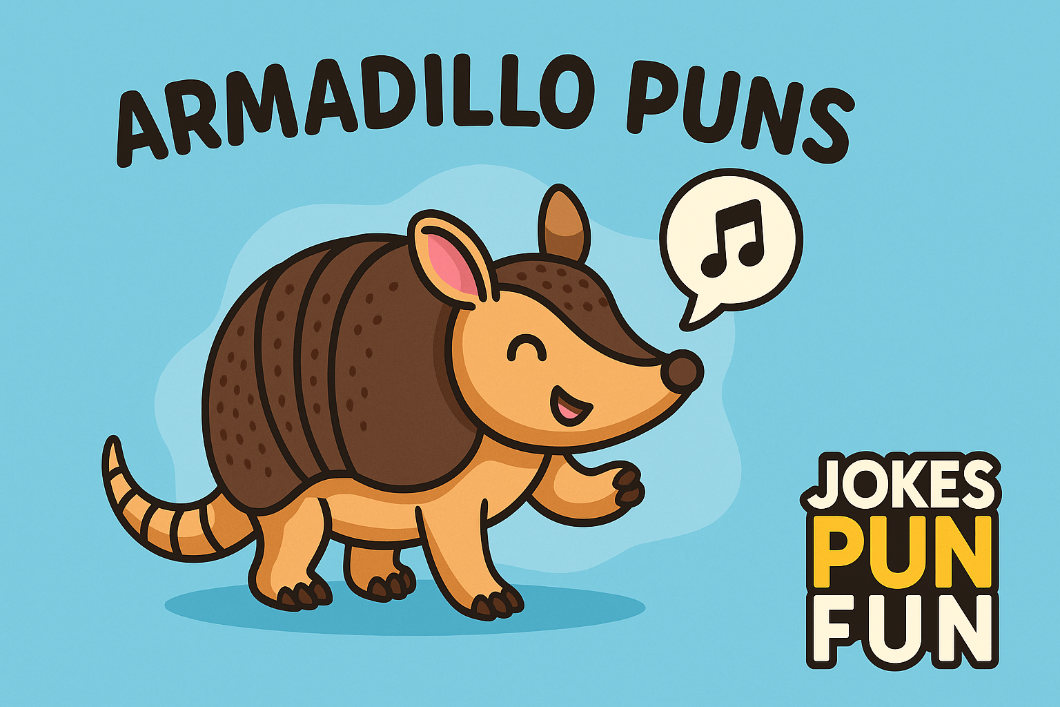 100+ Armadillo Puns That Will Crack Your Shell in Laughter
