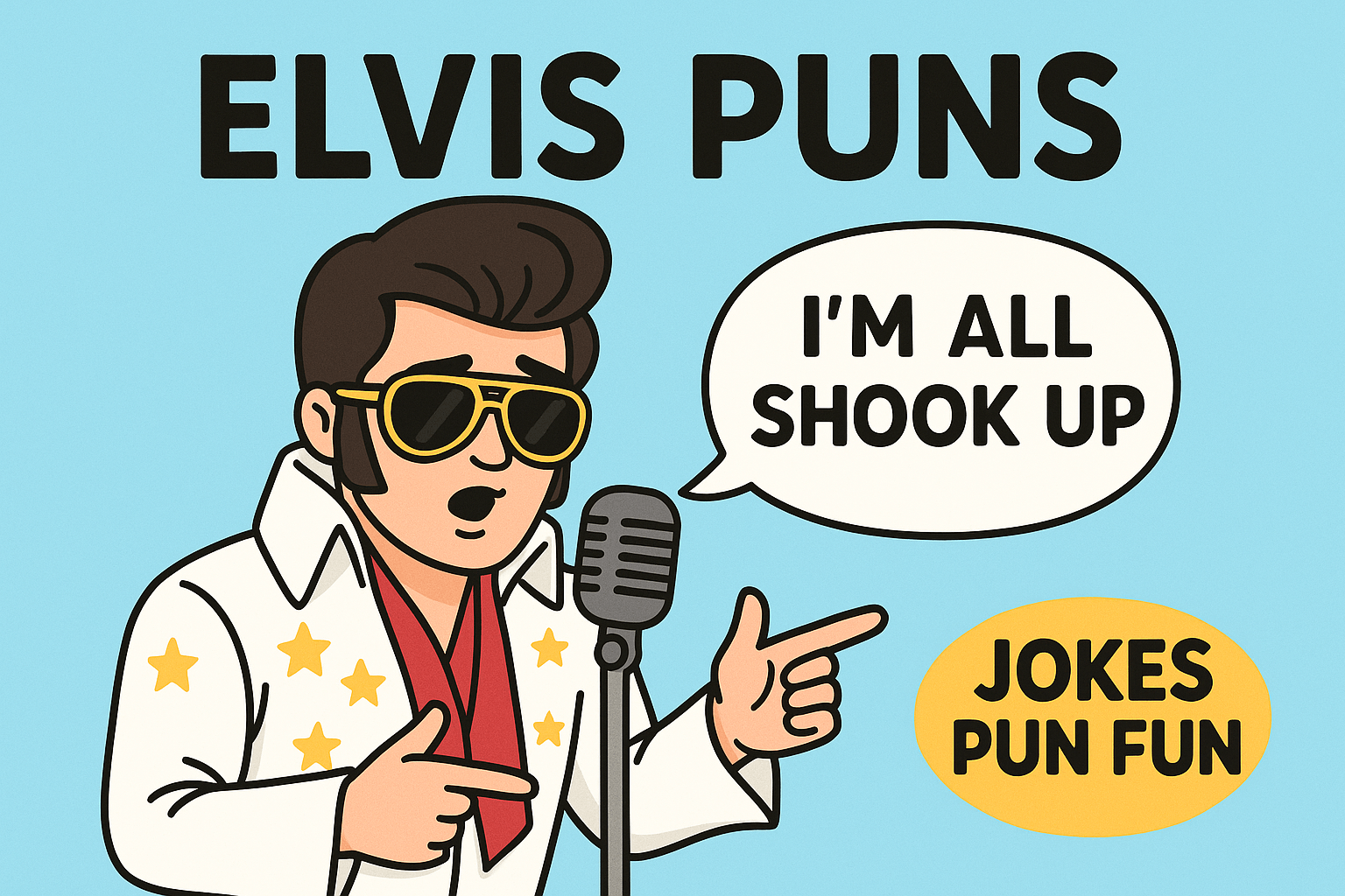 80+ Elvis Puns Guaranteed to Leave You All Shook Up