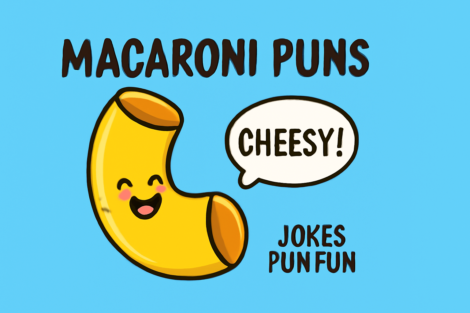 90+ Macaroni Puns That Will Have You Laughing Out Loud