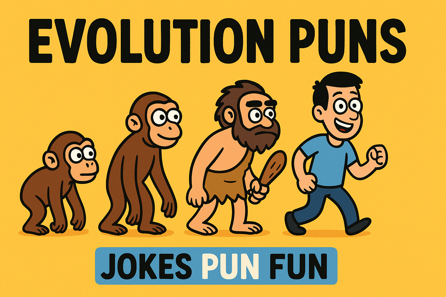 Top 80+ Evolution Puns That Will Crack You Up Instantly