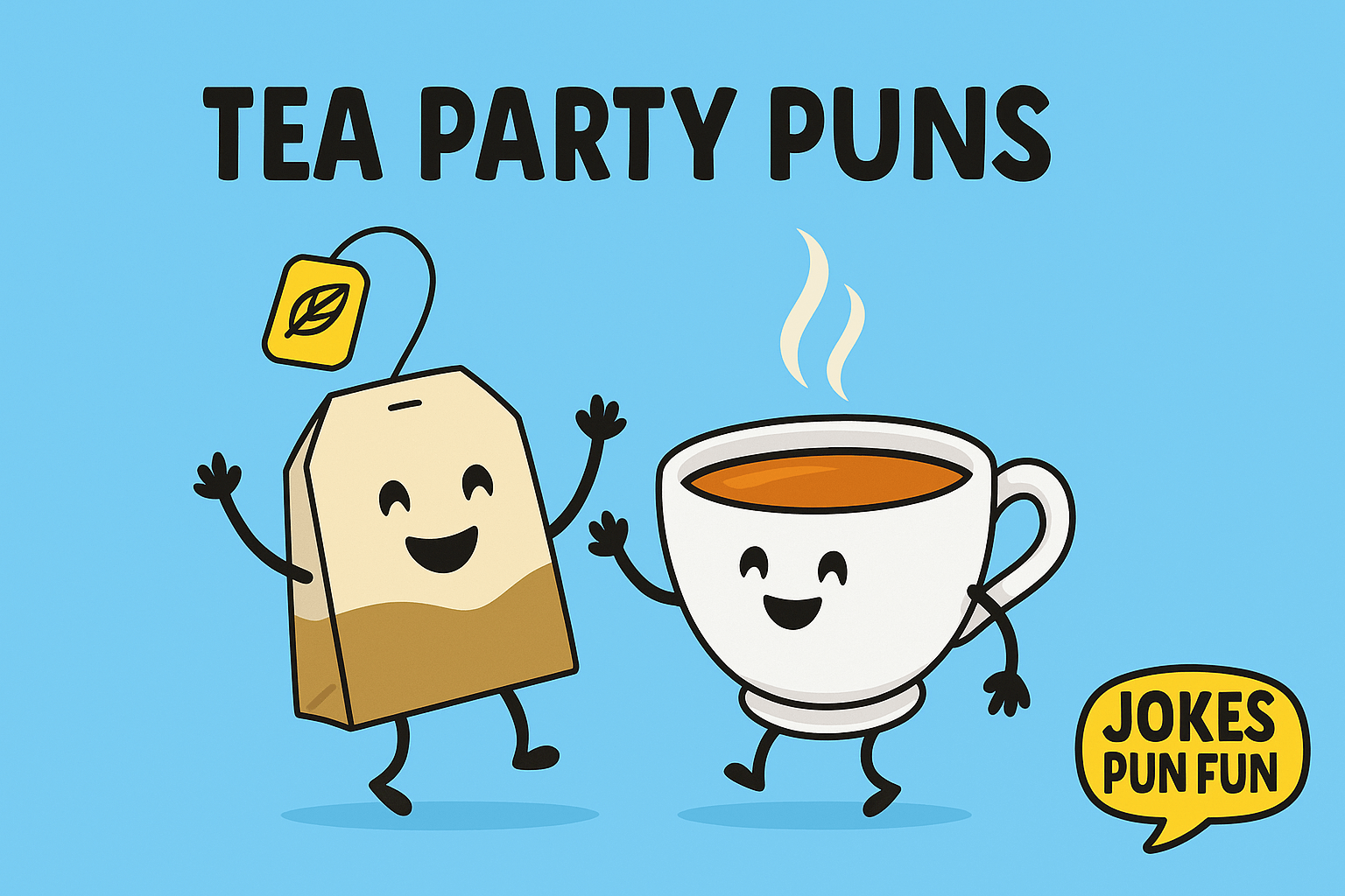 80+ Tea Party Puns: Sip, Spill & Smile with Clever Humor