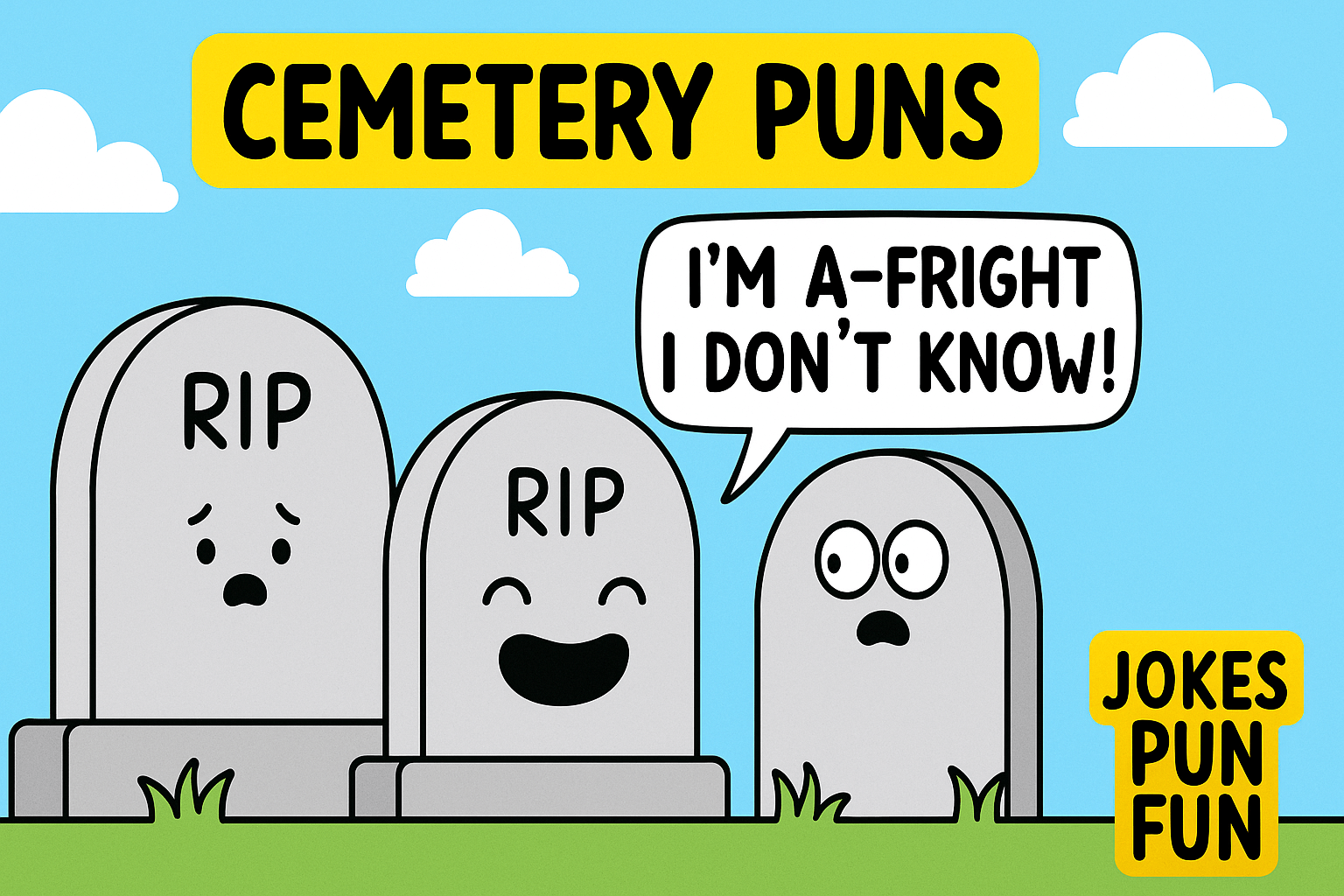 80+ Witty Cemetery Puns Collection That Will Crack You Up