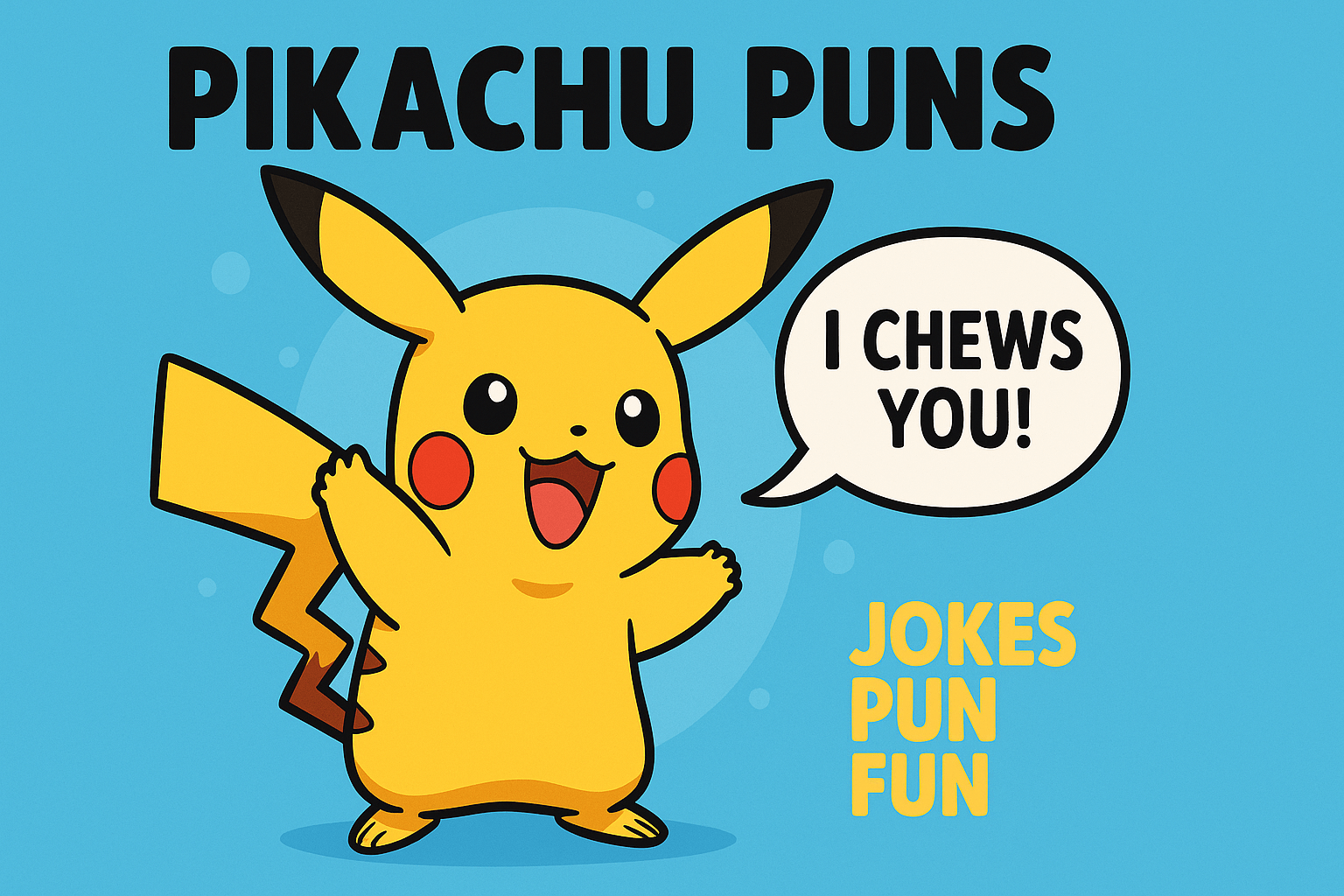 80+ Electrifying Pikachu Puns to Shock Your Funny Bone!