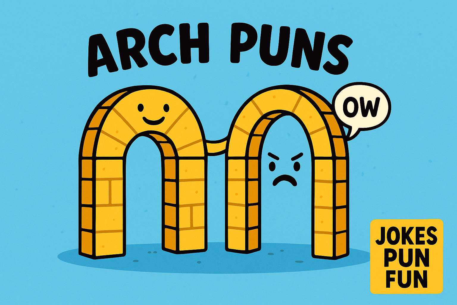 100+ Hilarious Arch Puns That Really Hold Up Laughter