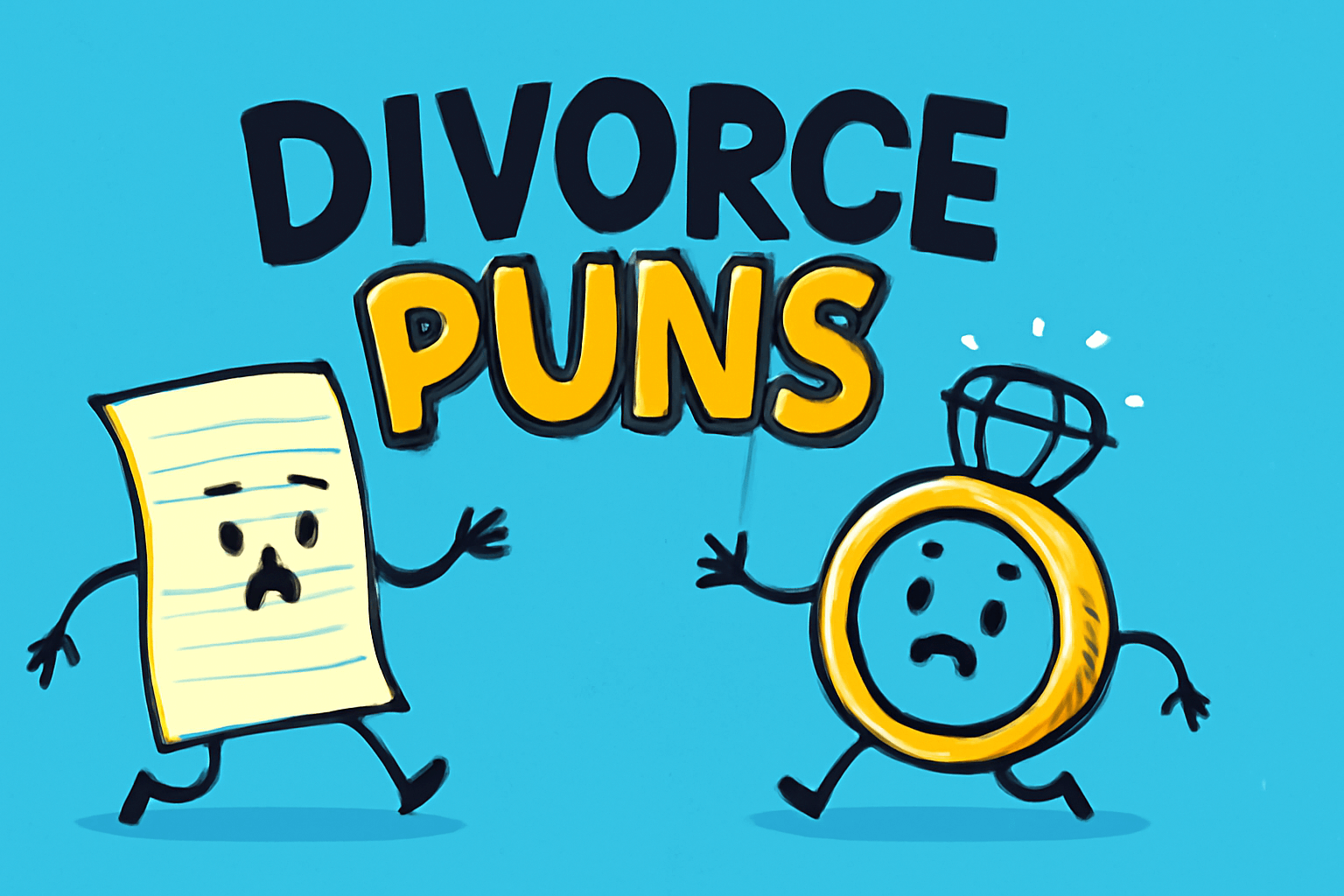 These 100+ Divorce Puns to Laugh Through the Split