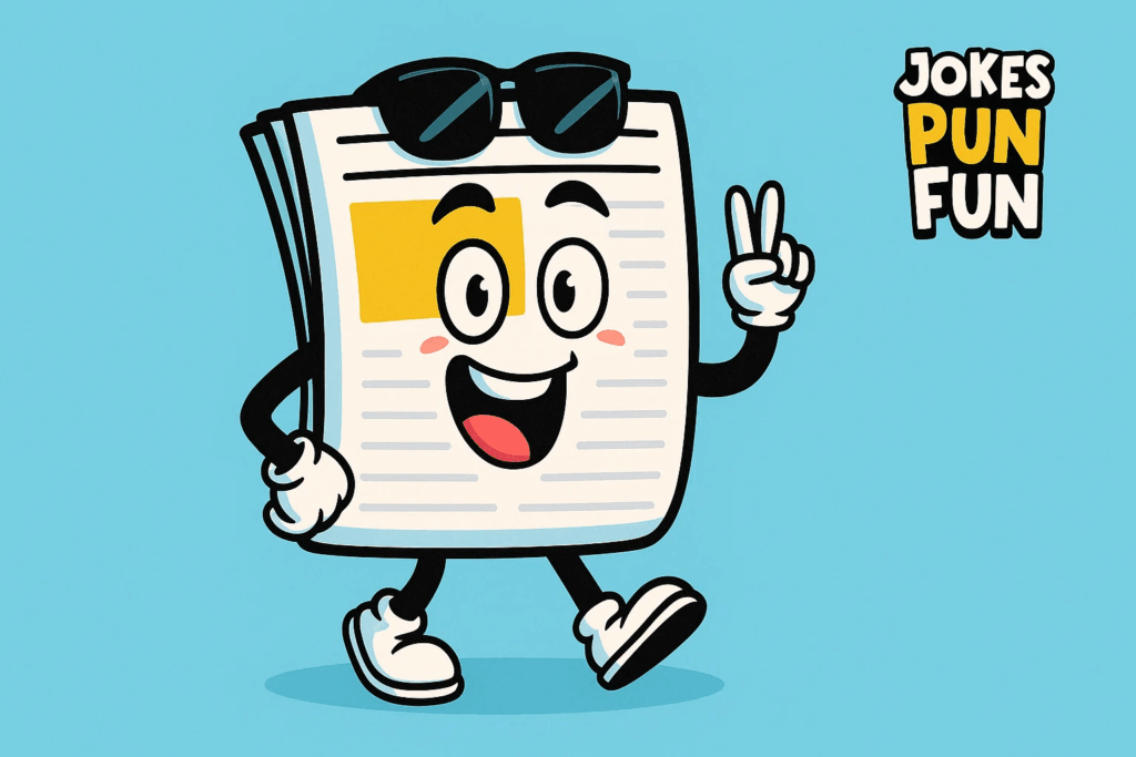100+ Newspaper Puns That Will Keep You Laughing All Day