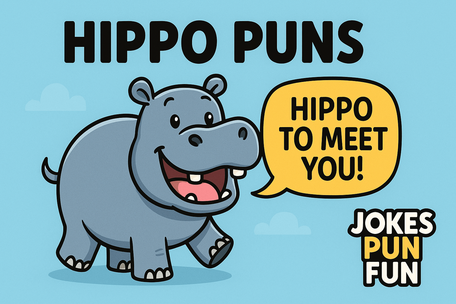 80+ Hilarious Hippo Puns to Make You Laugh Out Loud