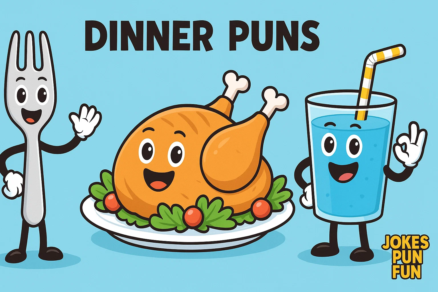 100+ Dinner Puns Funny Feast of Jokes for Every Occasion