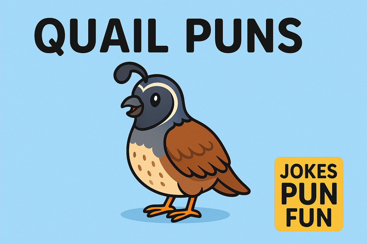 100+ Quail puns that will make you chirp with laughter