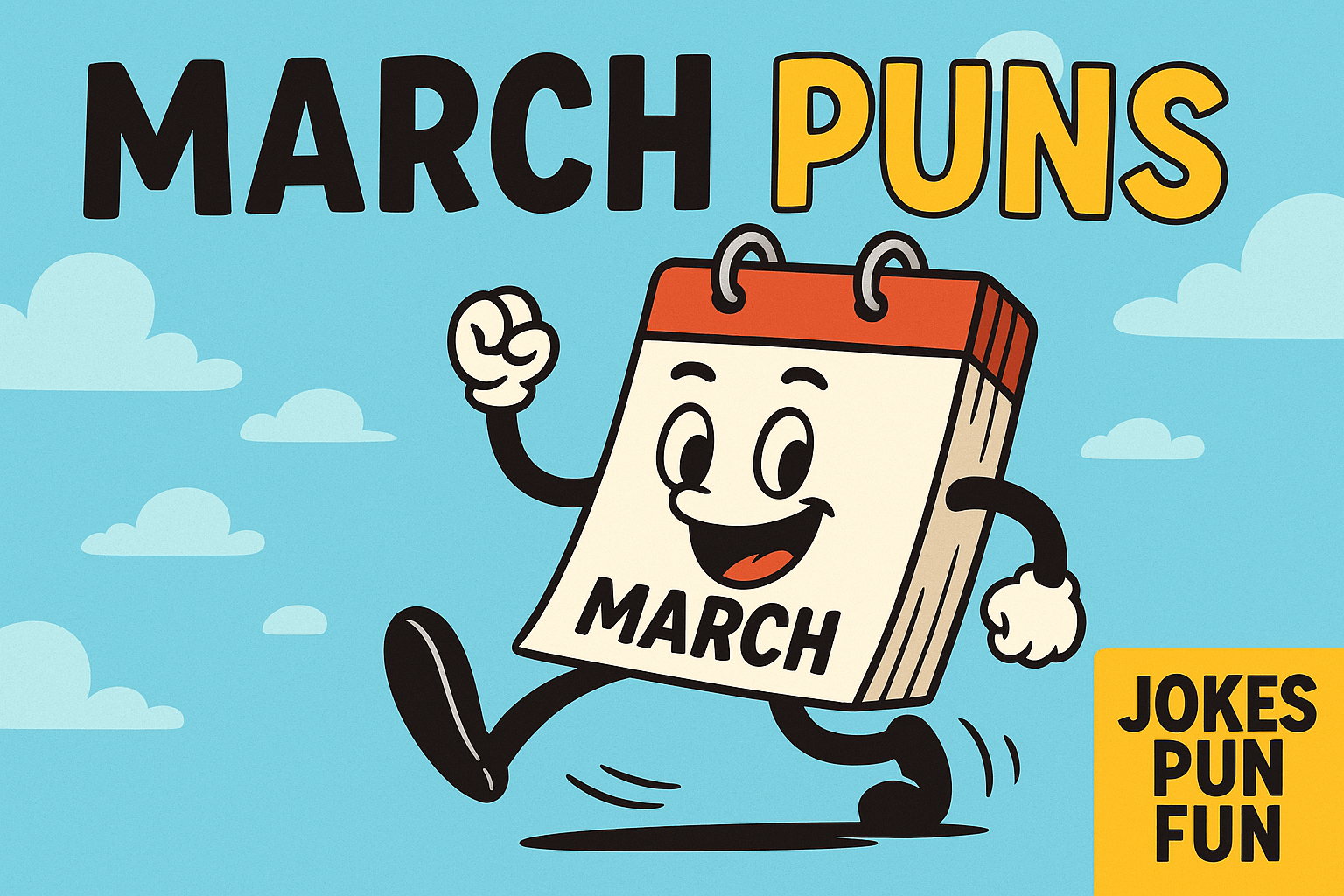 100+ Playful March Puns That Will Step Into Your Laughter