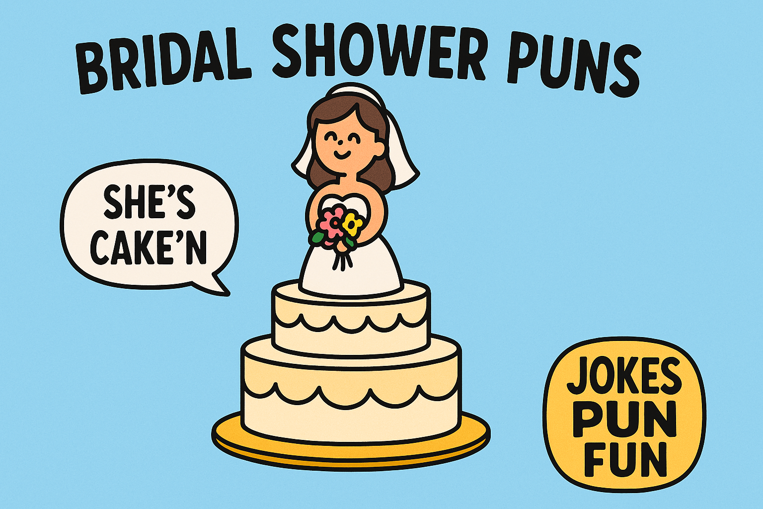 100+ Bridal Shower Puns to Make Every Party Unforgettable