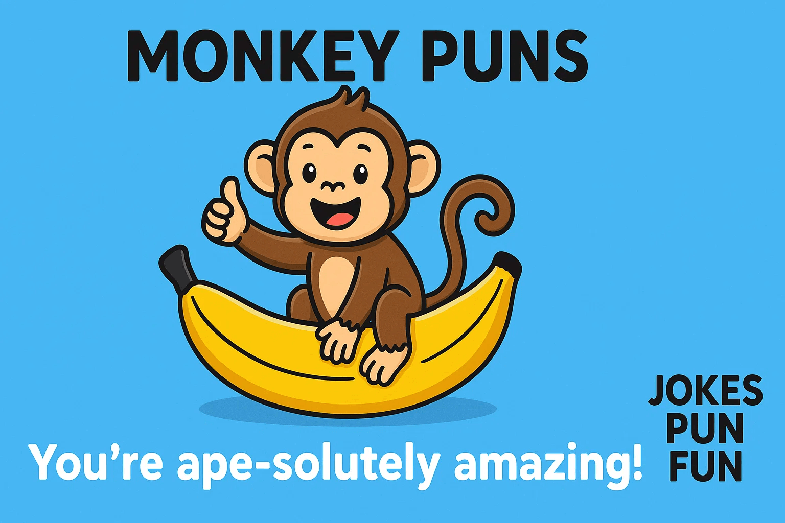 100+ Monkey puns that will make everyone go bananas