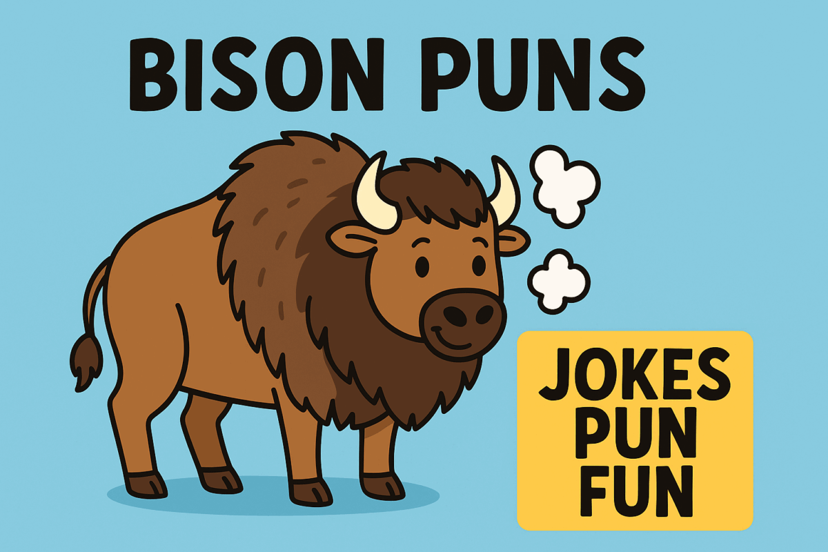 100+ Bison Puns to Make You Laugh Till You Herd Enough
