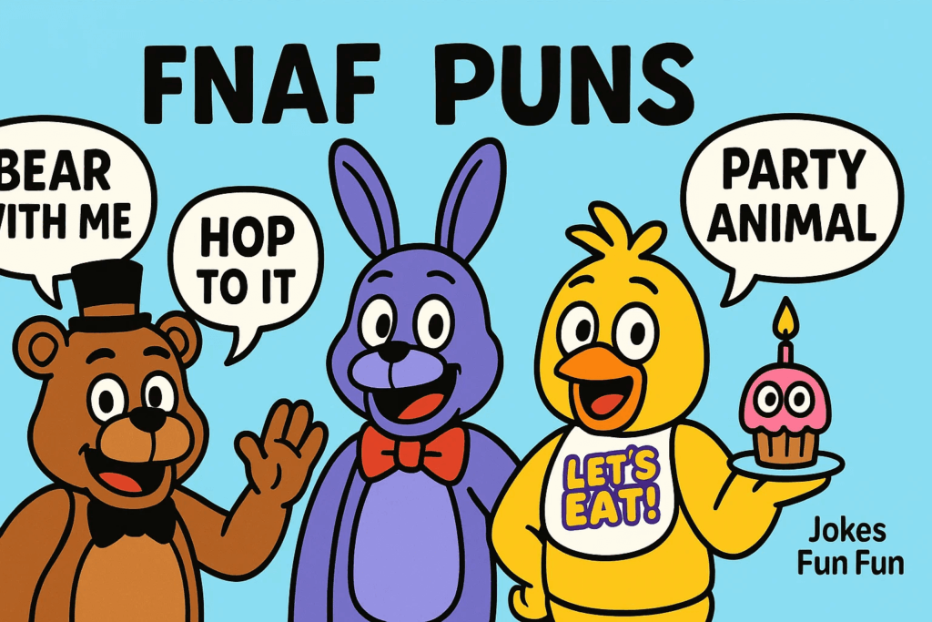 100+ Hilarious FNAF Puns That Will Make You Laugh Hard
