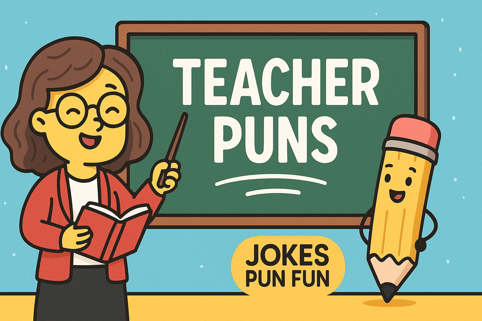 190+ Teacher puns that make every class laugh loudly today