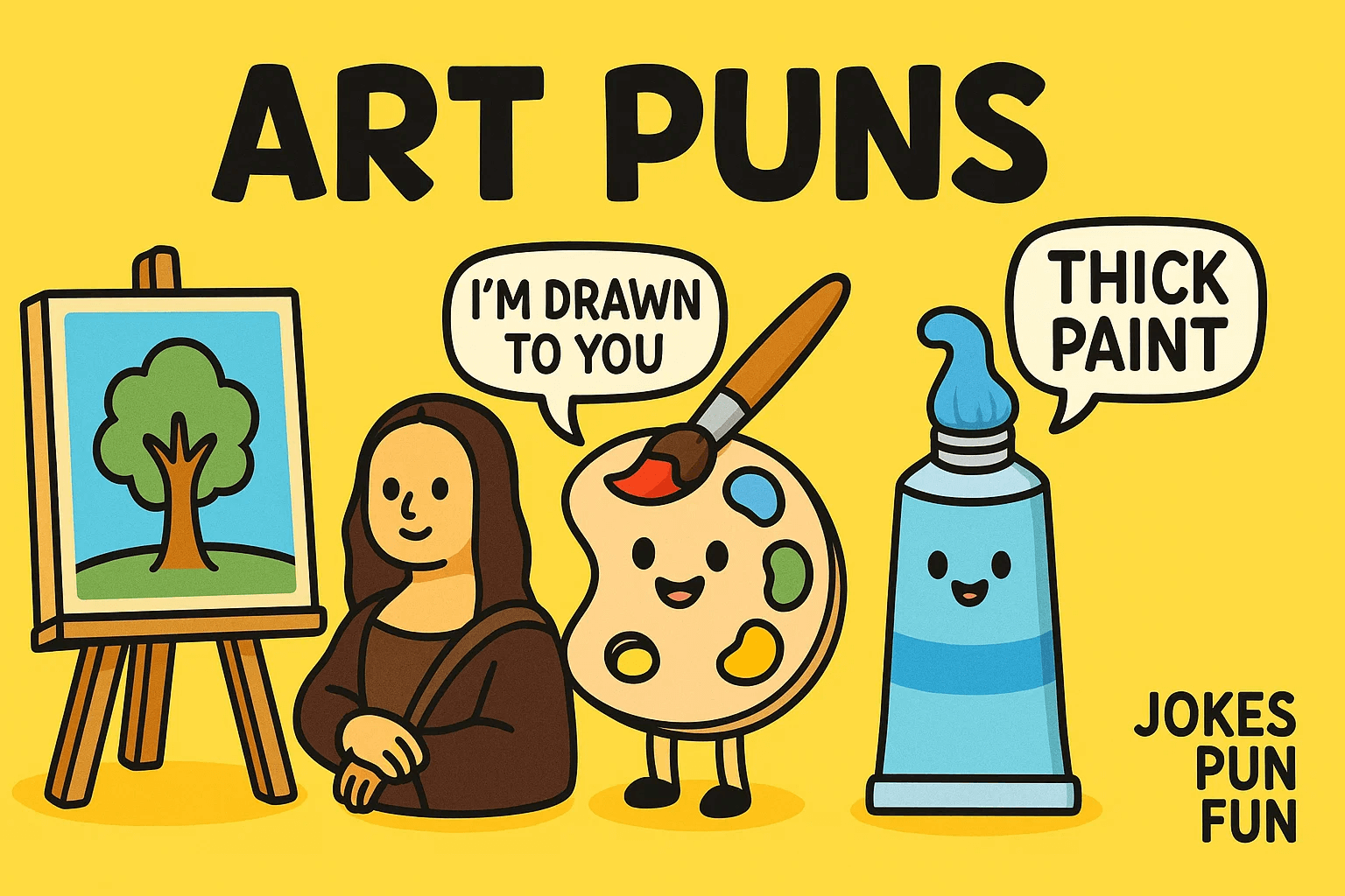 100+ Art Puns That Will Make You Laugh Out Loud