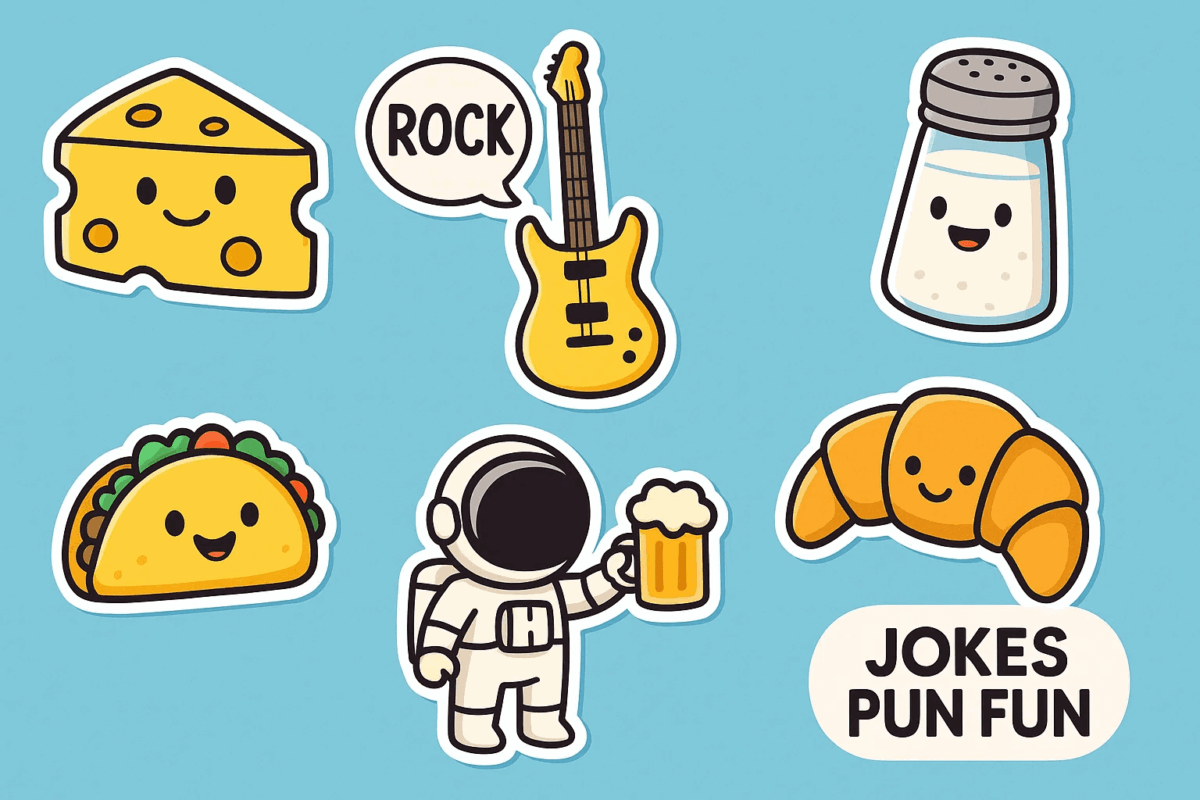 100+ Sticker Puns That Will Stick Around With Laughter