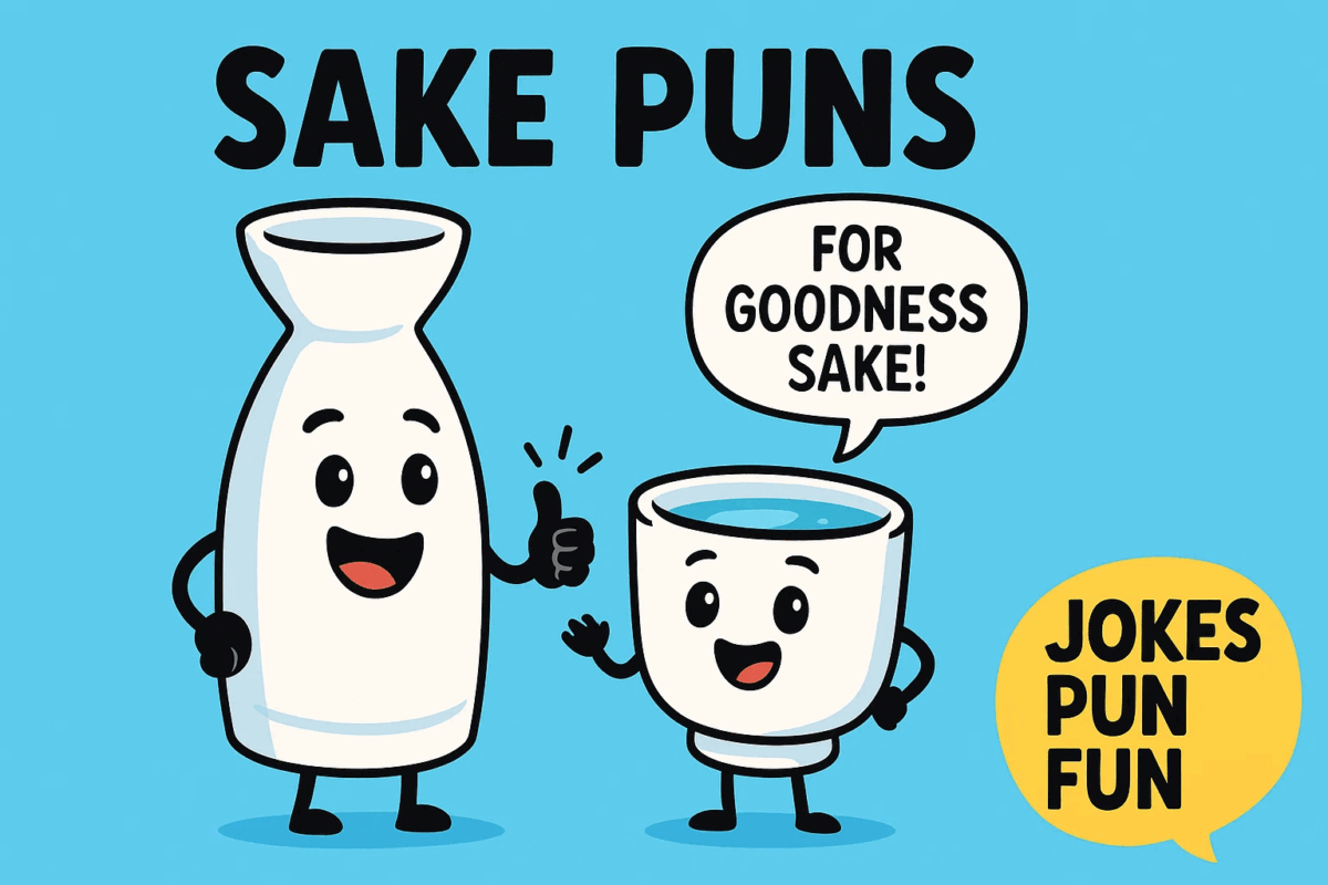 100+ Sake Puns That Pour Out Endless Laughter