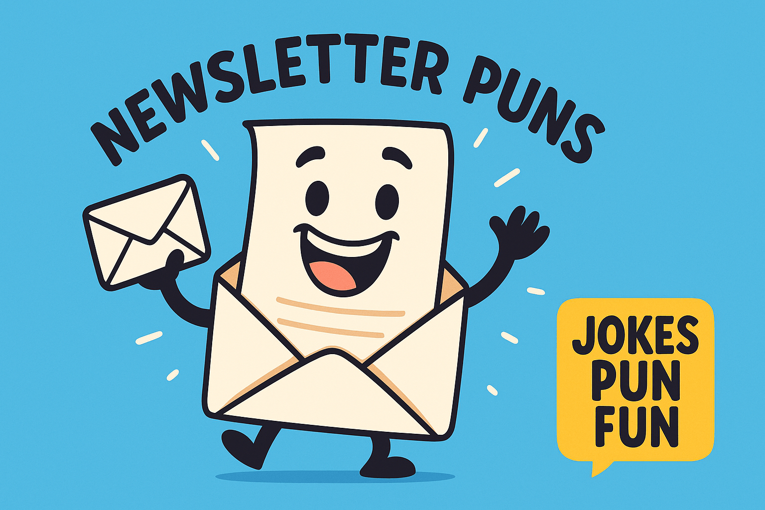 100+ newsletter puns to brighten inboxes with big laughs