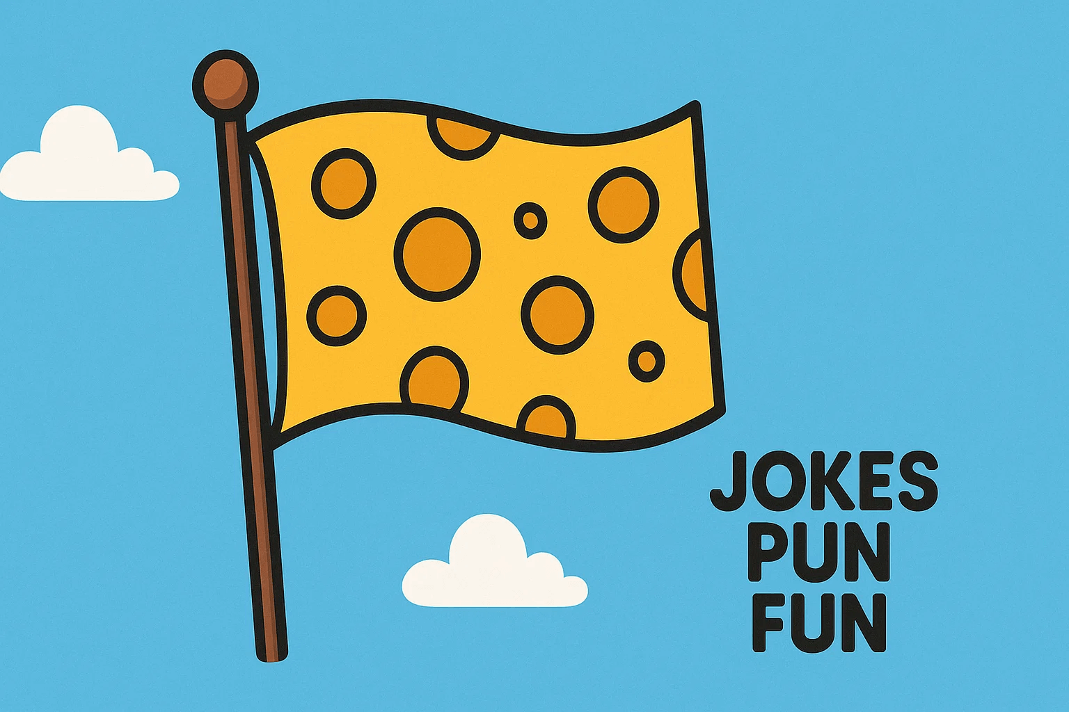 100+ Flag Puns to Elevate Your bright breezy Laughter