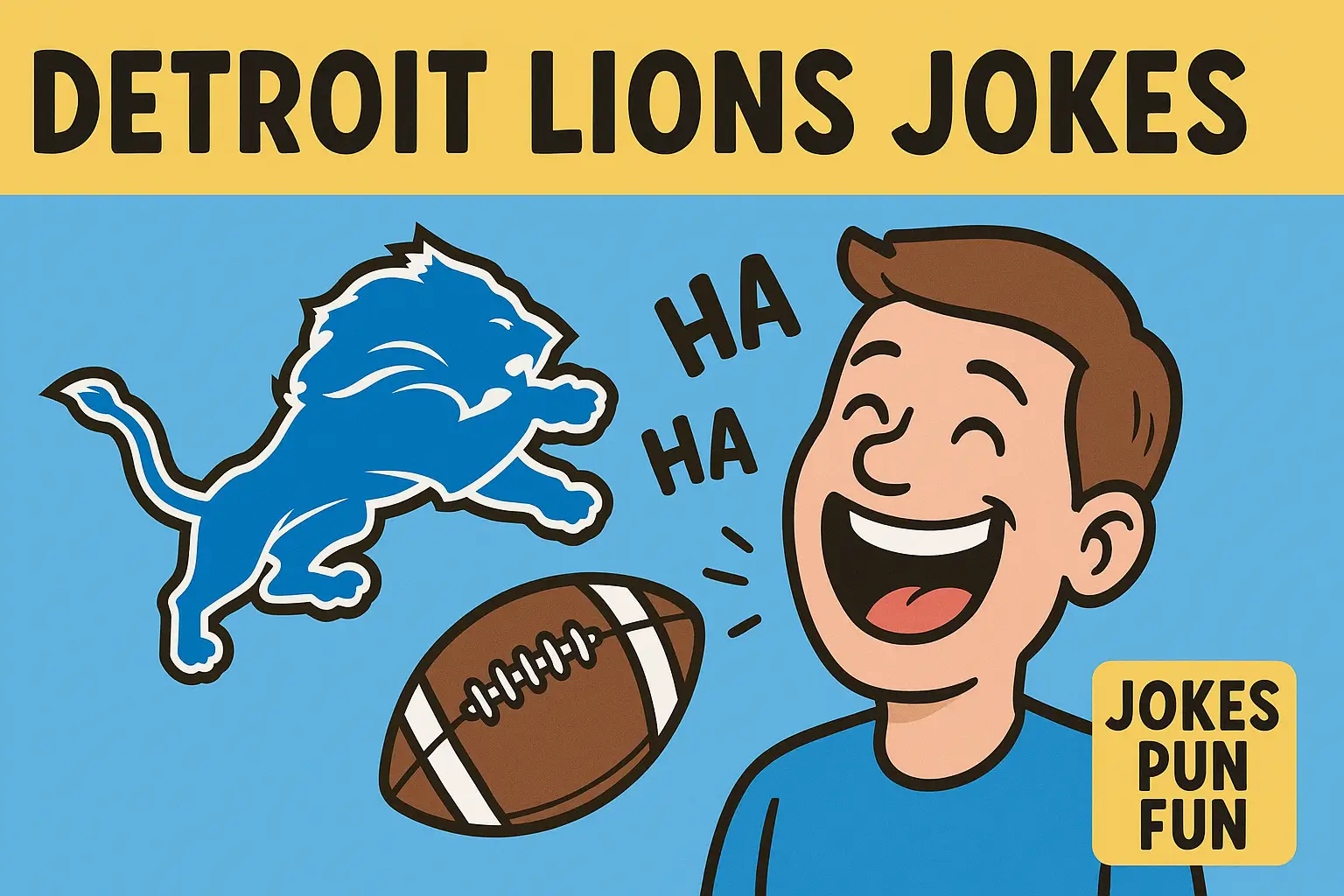 100+ Detroit Lions Jokes: Funniest Humor for NFL Fans