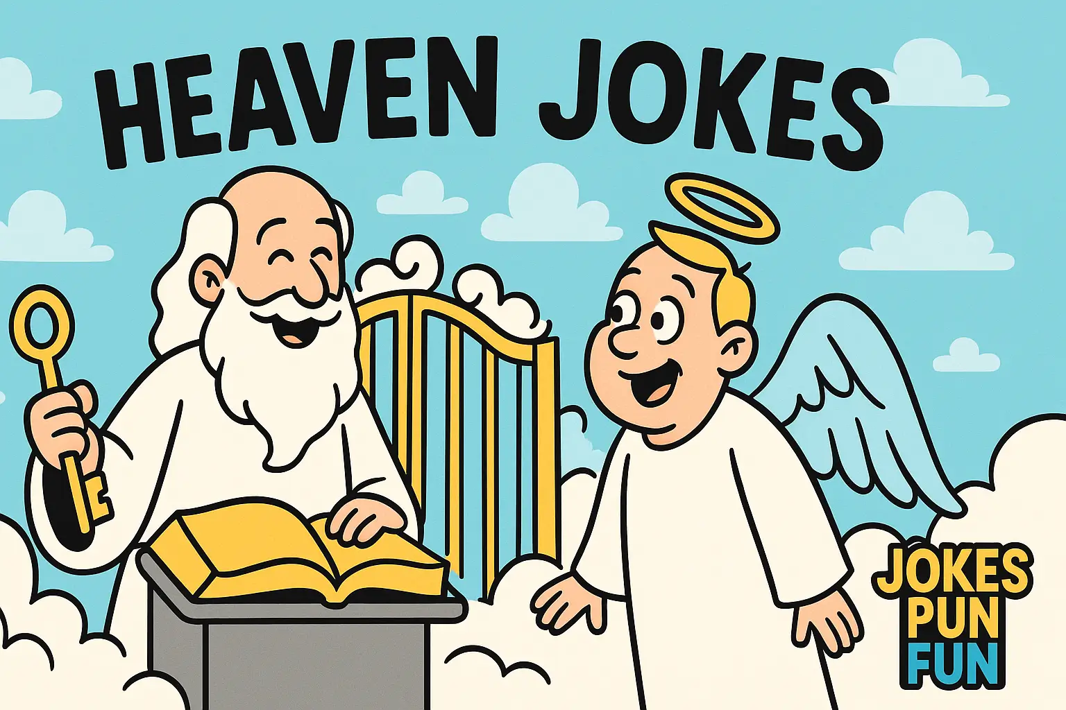 100+ Heaven Jokes That Will Make Angels Giggle