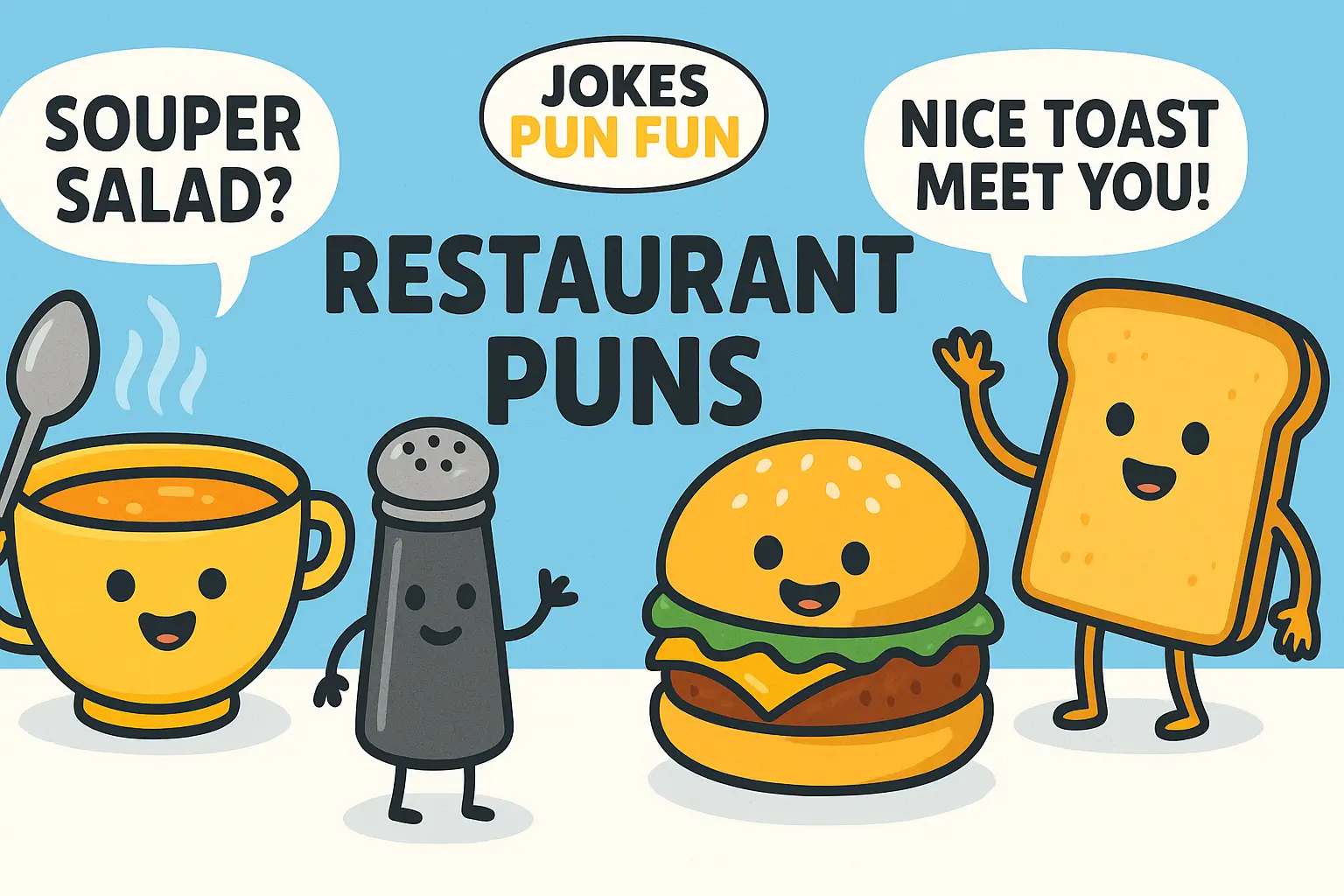 130+ Restaurant Puns That Will Have You Laughing Non-stop