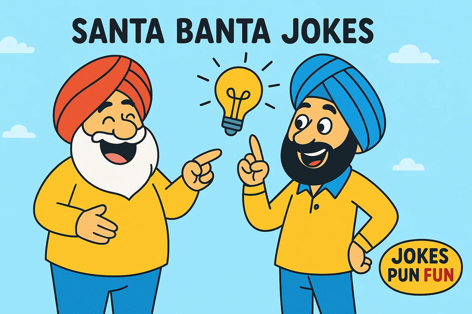 100+ Santa Banta Jokes That Make You Burst Laughing