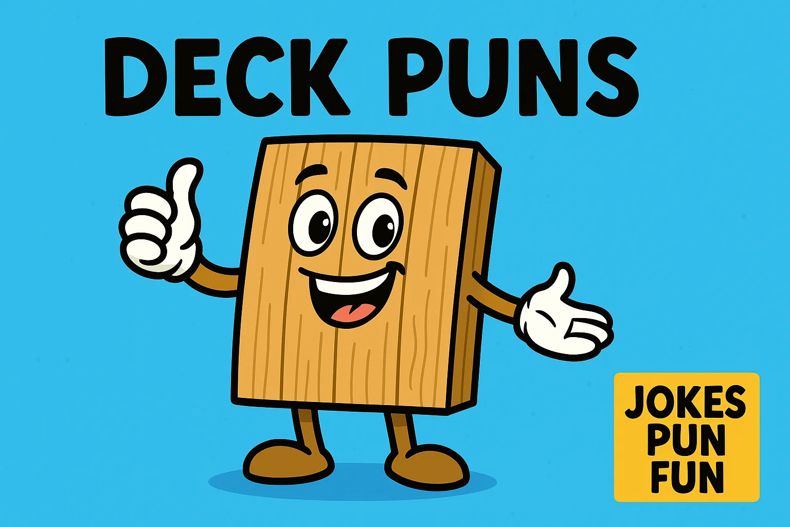 100+ Deck Puns That Will Make You Laugh and Relax