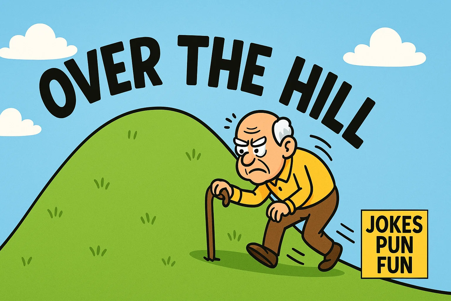 100+ Over The Hill Jokes That Will Make You Laugh Hard