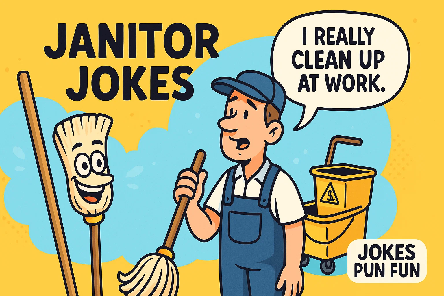 100+ Janitor Jokes That Will Sweep You Off Your Feet