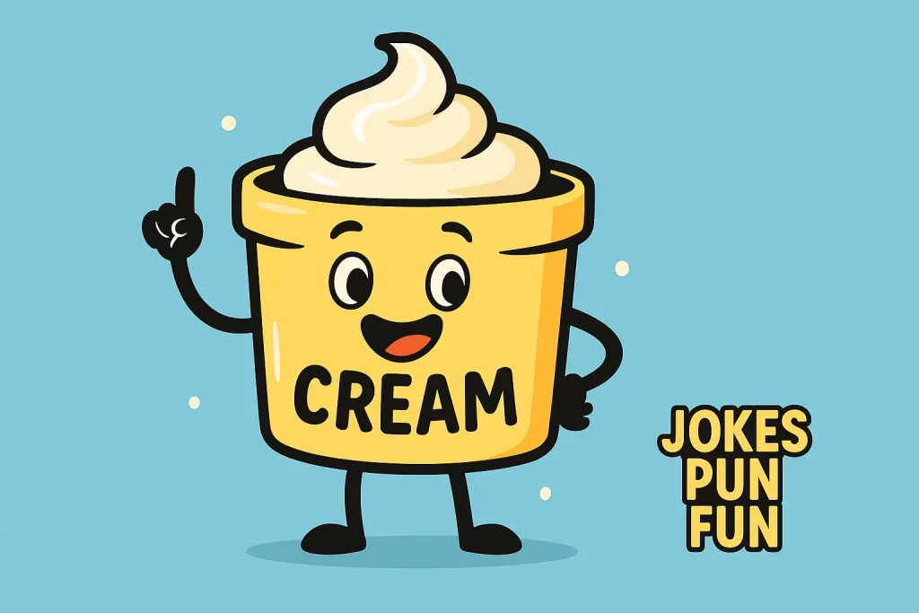 100+ Deliciously Funny Cream Jokes to Make You Smile