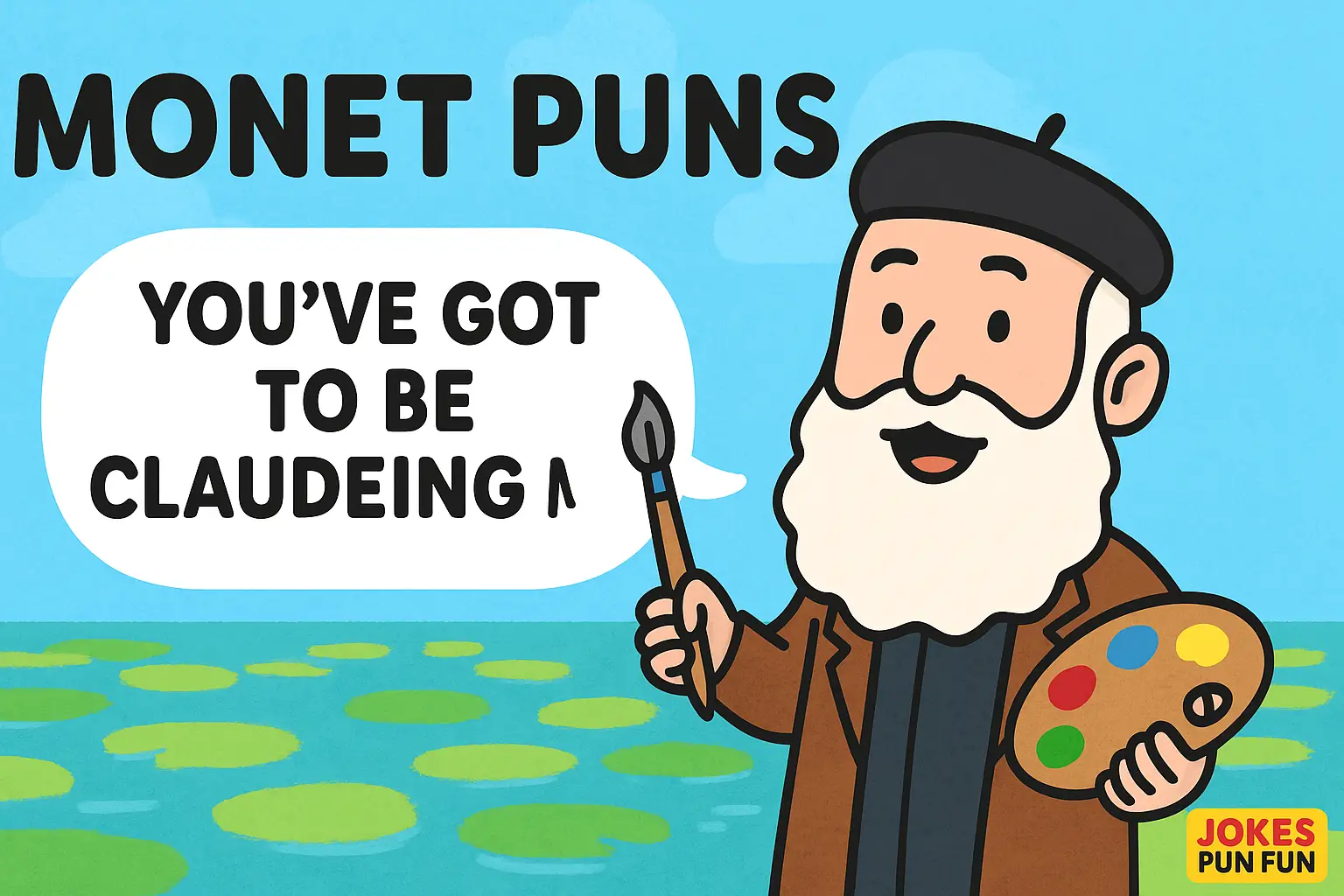 100+ Monet Puns to Brighten Your Canvas of Laughter