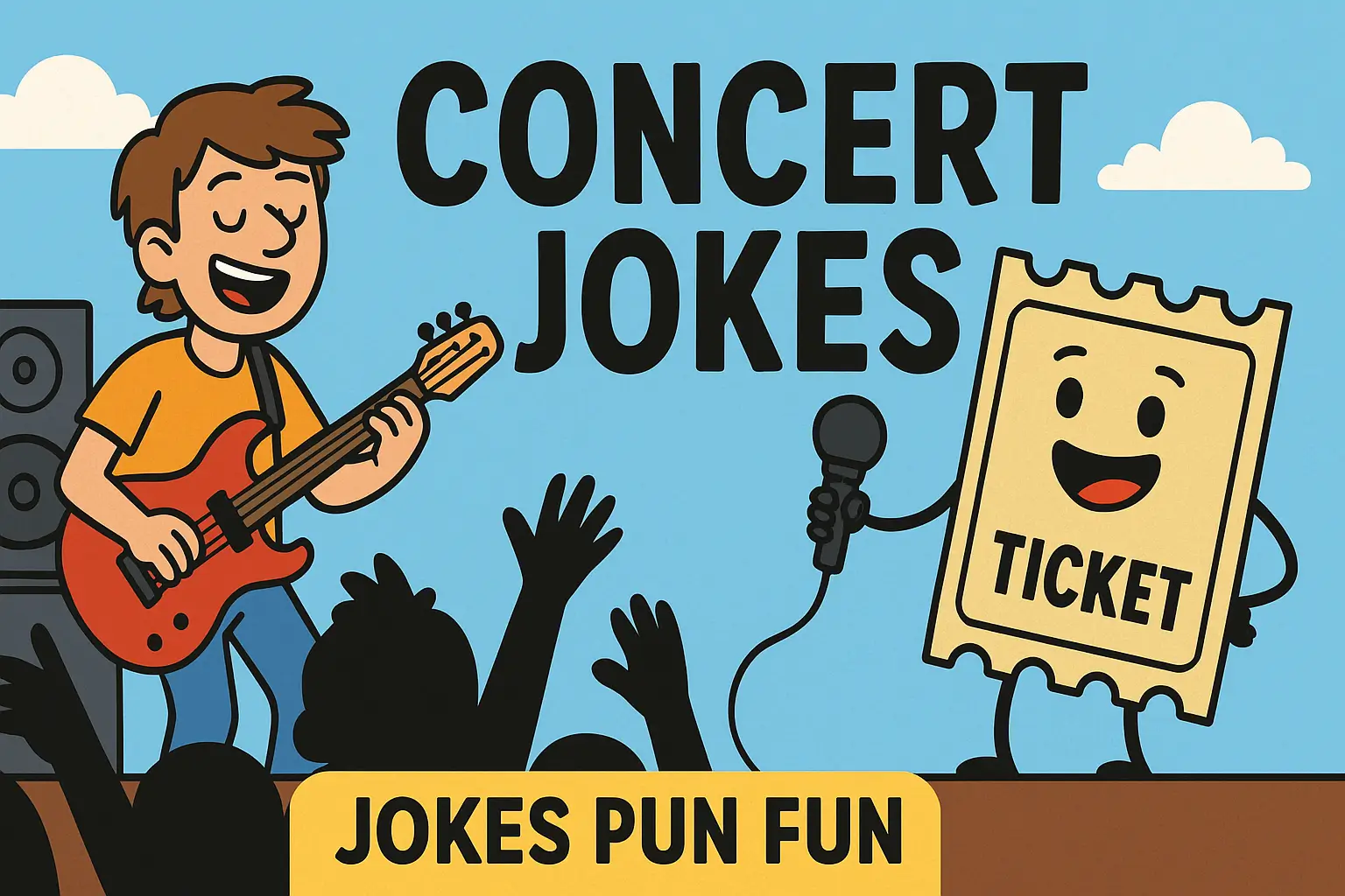 100+ Concert jokes that spark laughter at every show