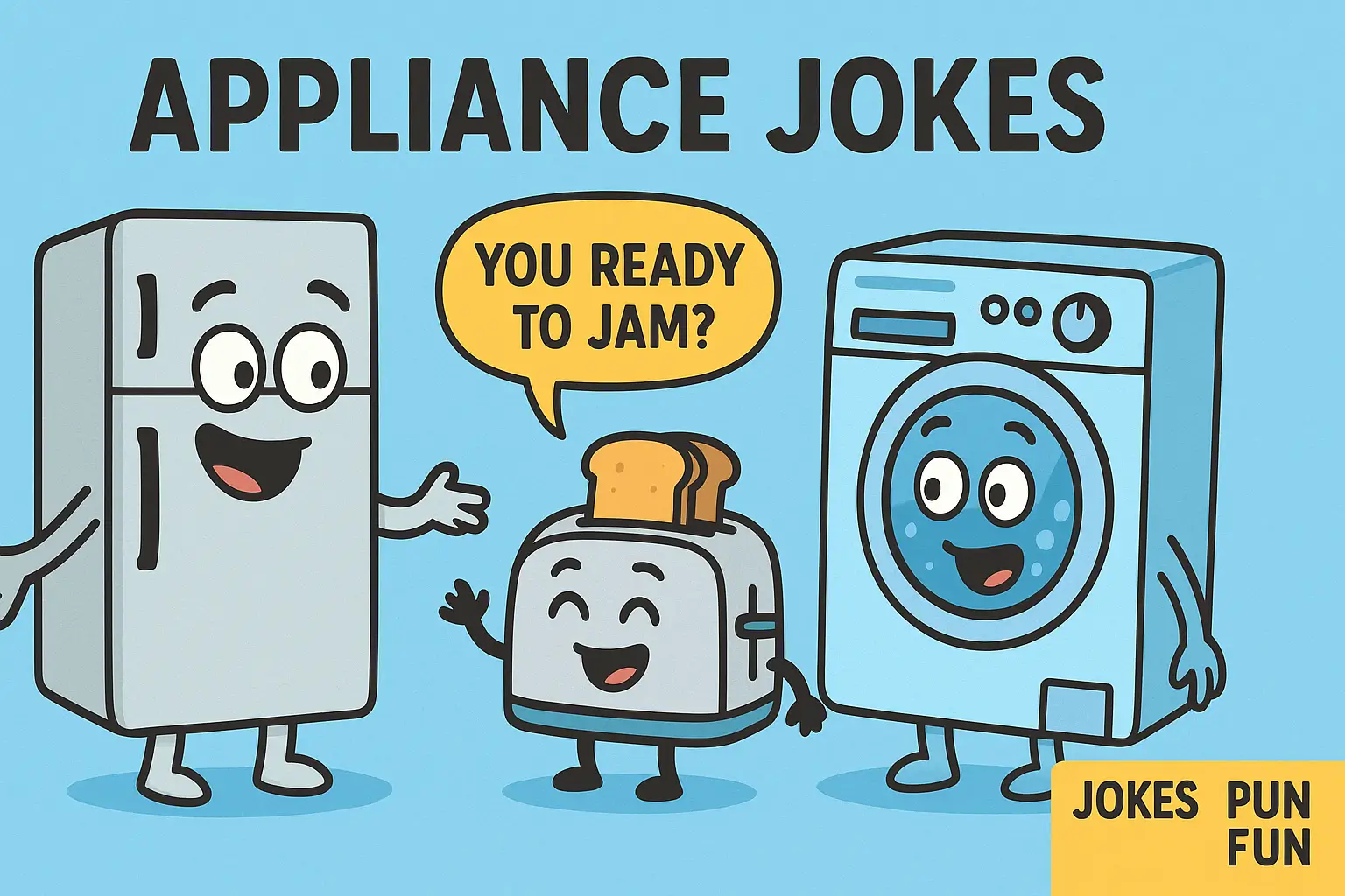 100+ Appliance jokes that spark pure laughter