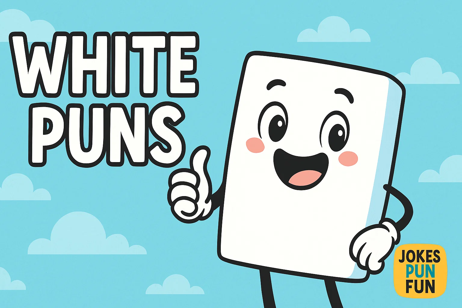 100+ White Puns That Will Brighten Your Day Funny